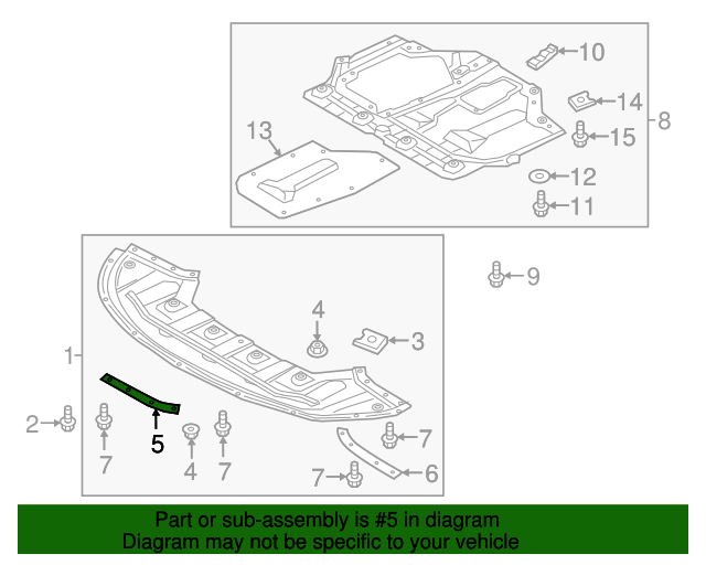 86818-D4000 - Deflector 2016-2020 Kia Optima | Kia.Parts Store