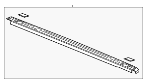 2009-2014 Chevrolet Truck Bed Molding 17802471 GM | GMPartsDirect.com