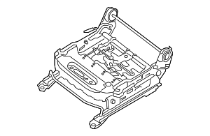 2013-2014 Nissan Altima Cushion Frame 87351-3TA6A | QuirkParts