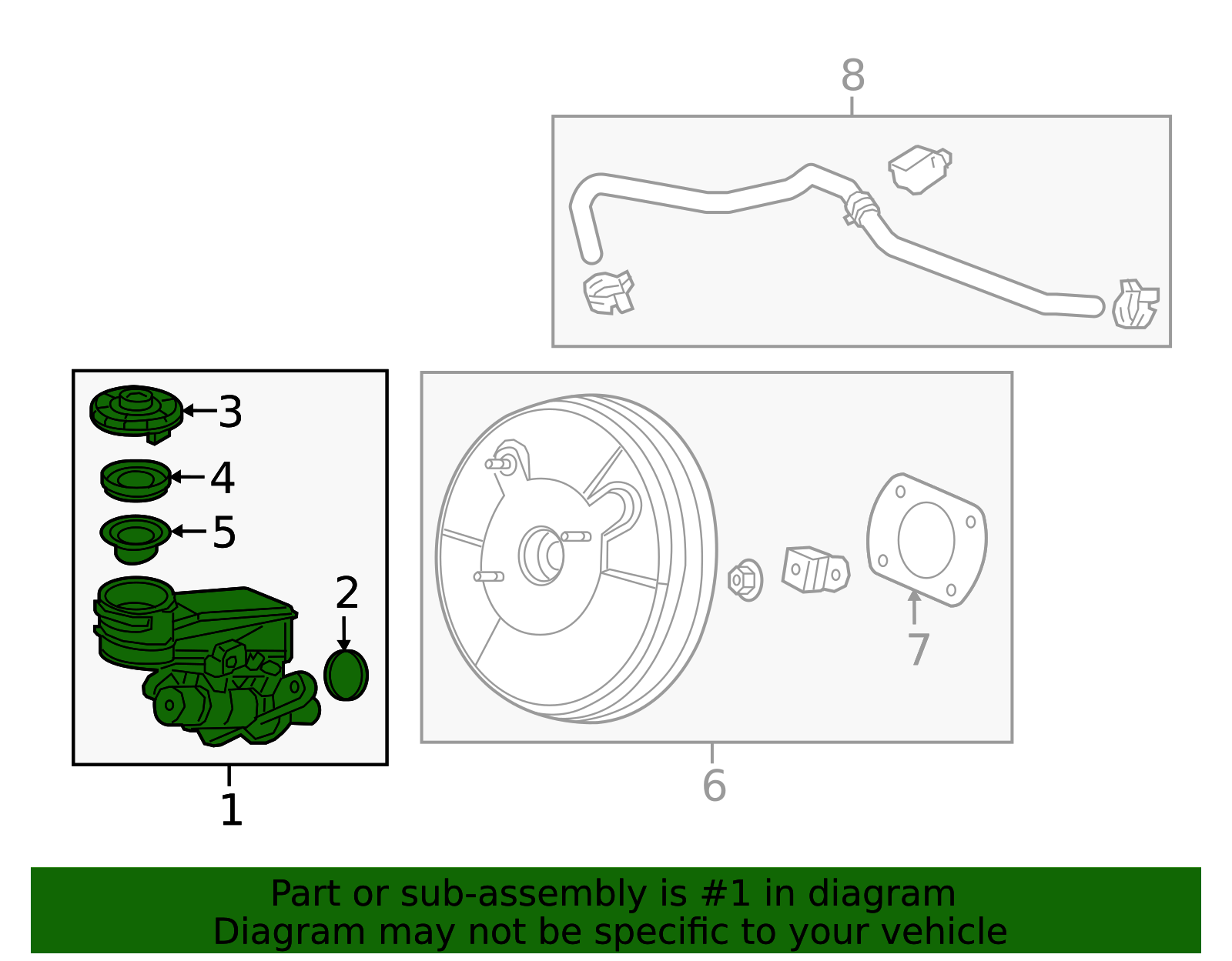 46101-TGG-306 - Master Cylinder 2017-2021 Honda Civic | Honda Parts Online