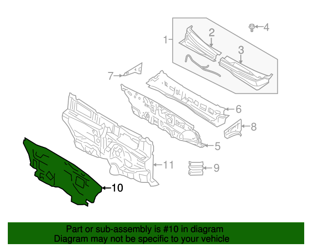 84124-1G000 - Insulator 2006-2011 Kia | Kia.Parts Store