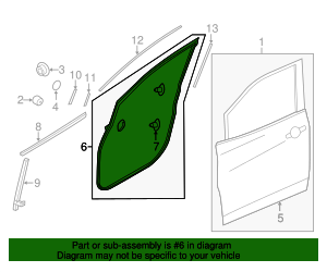 80830-1JA0C - Surround Weather-Strip - 2015-2017 Nissan Quest | Nissan ...