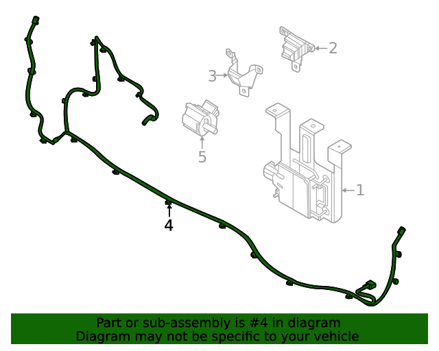 2022-2024 Hyundai Santa Cruz Wire Harness 91840-K5041 | OEM Parts Online
