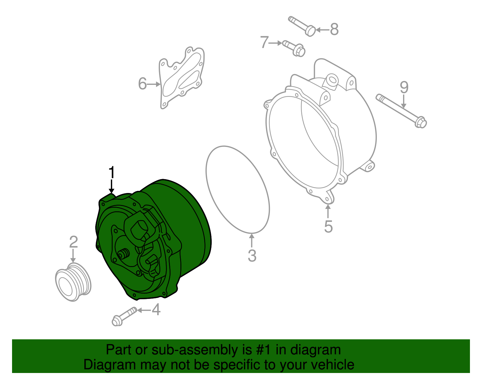 12-31-7-526-286 - Alternator - 2002-2008 BMW | BMW Parts Exchange