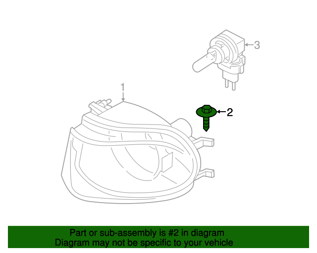 Genuine BMW 07-14-7-148-437 | Bumper Cover Bolt | FREE Shipping on Most ...
