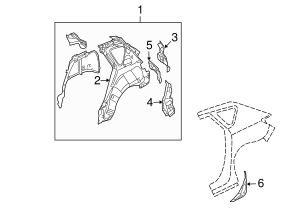 2004-2009 Mazda 3 OEM NEW 2004-2009 Mazda 3 SP23 Sedan Hatchback Right ...