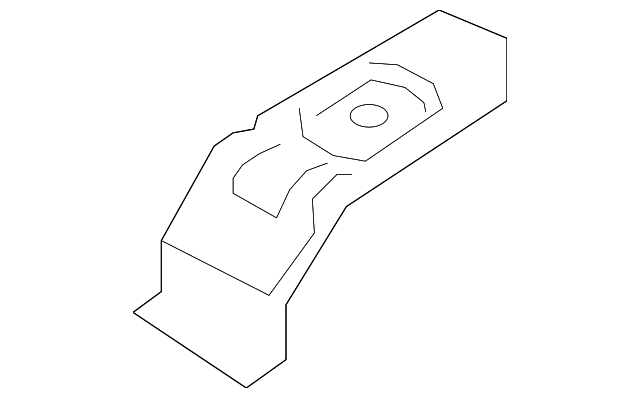 2012-2014 Kia Rio Repair Bracket 92164-1W200 | TascaParts.com