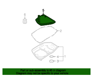 2006-2008 Audi A4 Transmission Oil Filter 8E0-317-826-AK | TascaParts.com