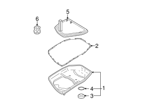 2006-2008 Audi A4 Transmission Oil Filter 8E0-317-826-AK | TascaParts.com