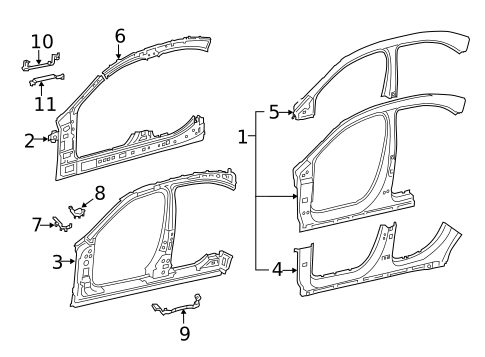 Aperture Panel for 2021 Mercedes-Benz CLA 45 AMG® | Mercedes-Benz USA Parts