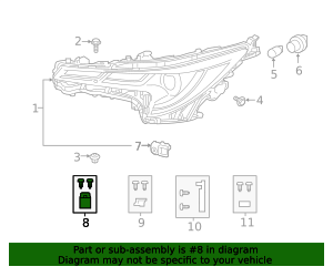 81194-12260 - Repair Bracket - 2019-2022 Toyota Corolla | OEM Genuine ...