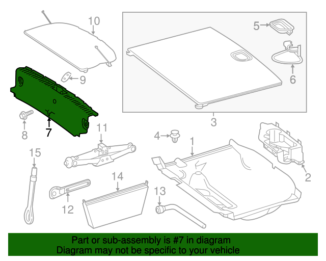 156-690-00-41-9H68 - Rear Sill Plate 2015-2020 Mercedes-Benz | Mercedes ...
