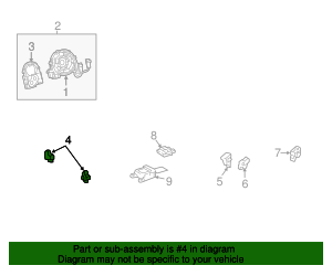 2016-2024 Toyota Ft Impact Sensor 89173-49495 | OEM Parts Online