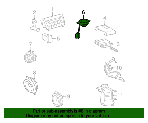 86160-AC260 - Speaker 2005-2022 Toyota | AutoNation Parts