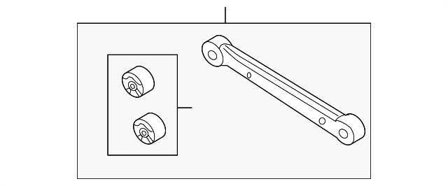 55100-3R000 - Upper Control Arm 2011-2016 Kia Optima | Kia.Parts Store