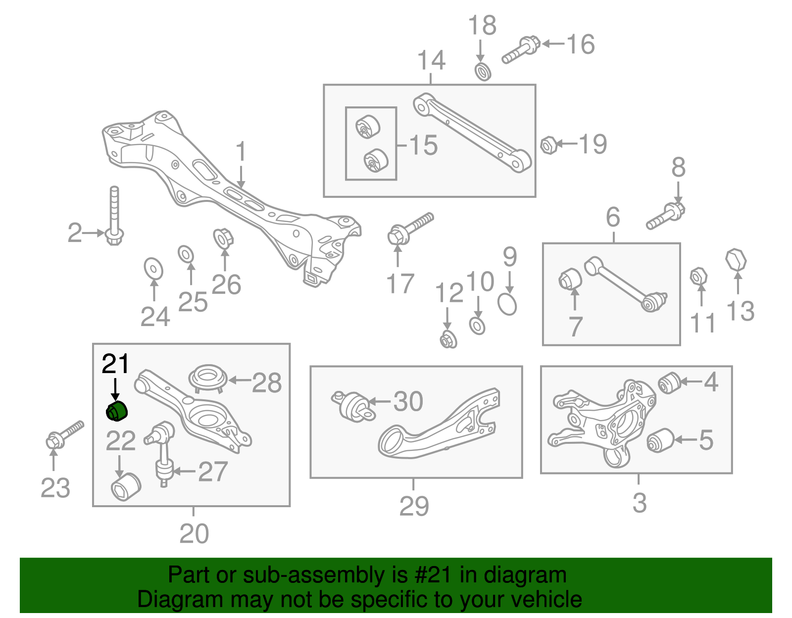 55215-3R000 - Bushing 2011-2016 Kia | Kia.Parts Store