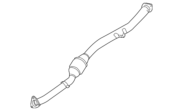 2014-2020 Subaru Converter & Pipe 44620AE060 | Subaru Parts Store