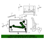 Front Passenger Side Lower Control Arm 85662943 | TascaParts.com