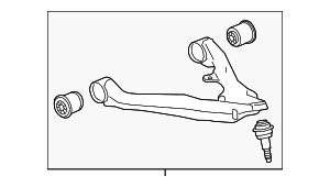 Front Passenger Side Lower Control Arm 85662943 | TascaParts.com