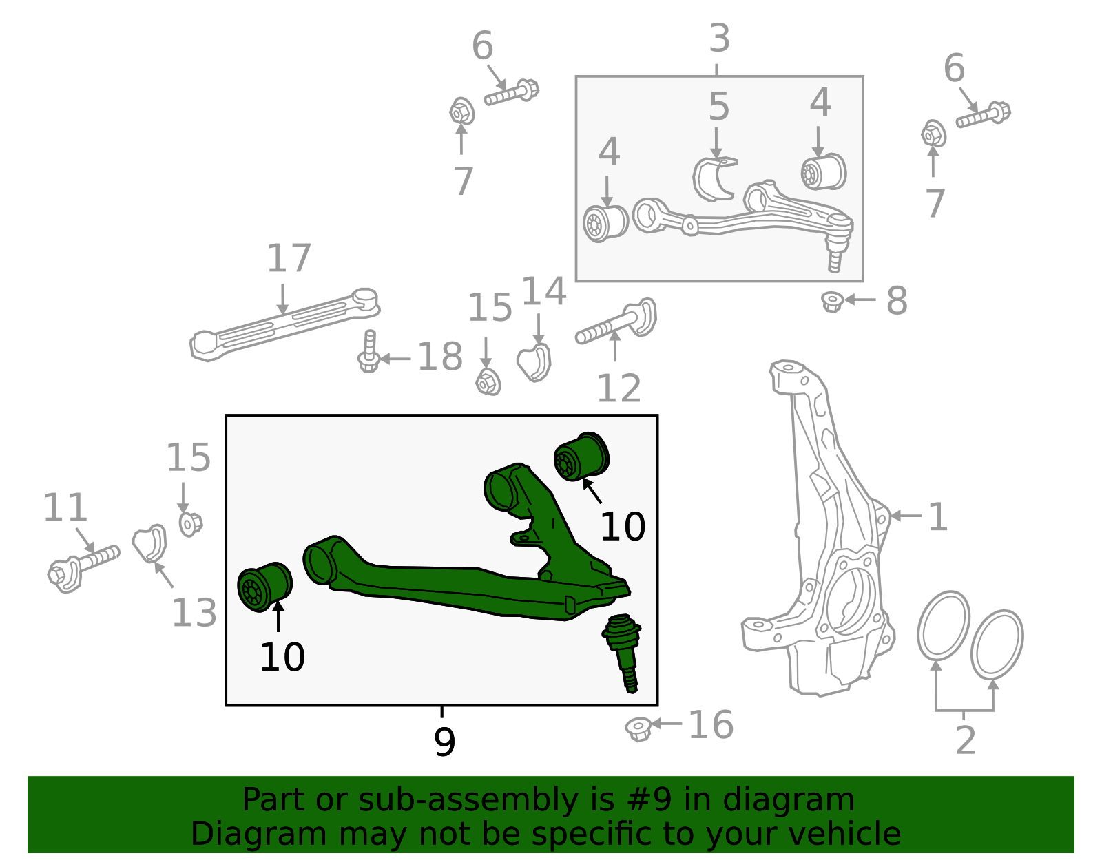 2021-2024 GM Lower Control Arm 85662942 | OEM Parts Online