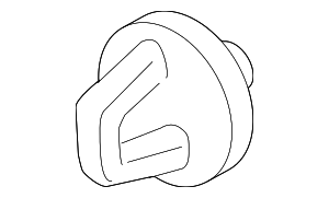 Genuine OEM Ford Part - Tail Lamp Assembly Retainer W716456-S300 ...