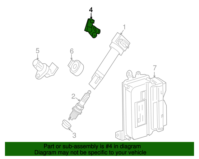 0061534028 - Camshaft Sensor 2011-2015 Smart Fortwo | Mercedes-Benz USA ...