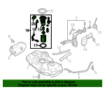 17030W000P - Fuel Pump Assembly 2014-2024 Mitsubishi | Mitsubishi ...