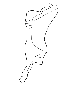 172-690-02-62 - Water Deflector 2012-2020 Mercedes-Benz | Mercedes-Benz ...