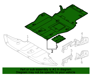 29140-T6000 - Rear Cover 2021-2024 Genesis GV80 | AutoNation Parts