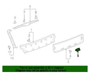 74811-13010-C2 - 1999-2008 Lexus - Pull Handle | My L Parts