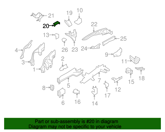 41-11-7-174-383 - Bracket - 2007-2018 BMW | Wholesale BMW Parts ...