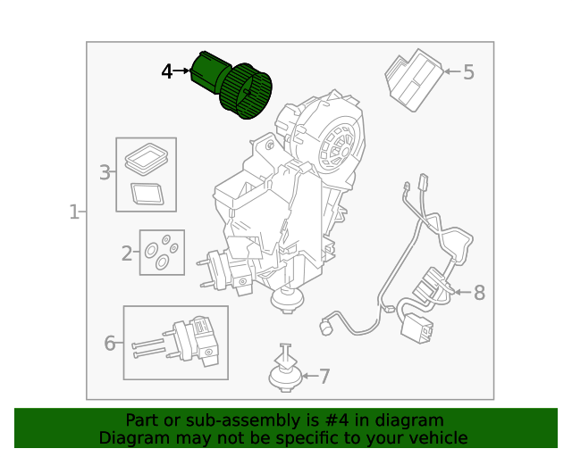 2015-2023 Land Rover Discovery Sport Blower Motor LR066290 | Sacramento ...