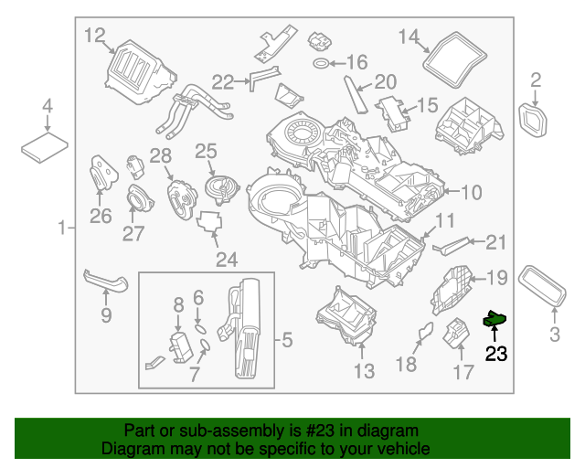 27163-ZC30A - Lever 2004-2015 Nissan | Nissan Parts & Accessories Online