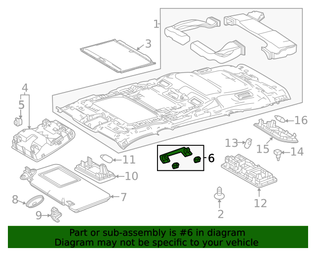 2020-2021 Toyota Highlander Grip Handle 74610-0E090-C0 | OEM Parts Online