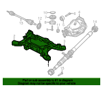 Rear Axle Sub-Frame 68339962AA | Mopar Estores