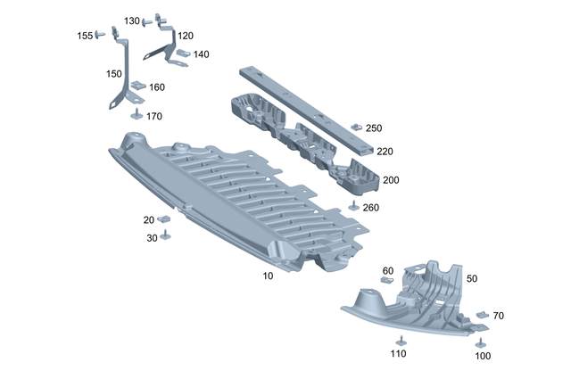 206-524-38-00 - Mounting Support 1956-2025 Mercedes-Benz | Mercedes ...
