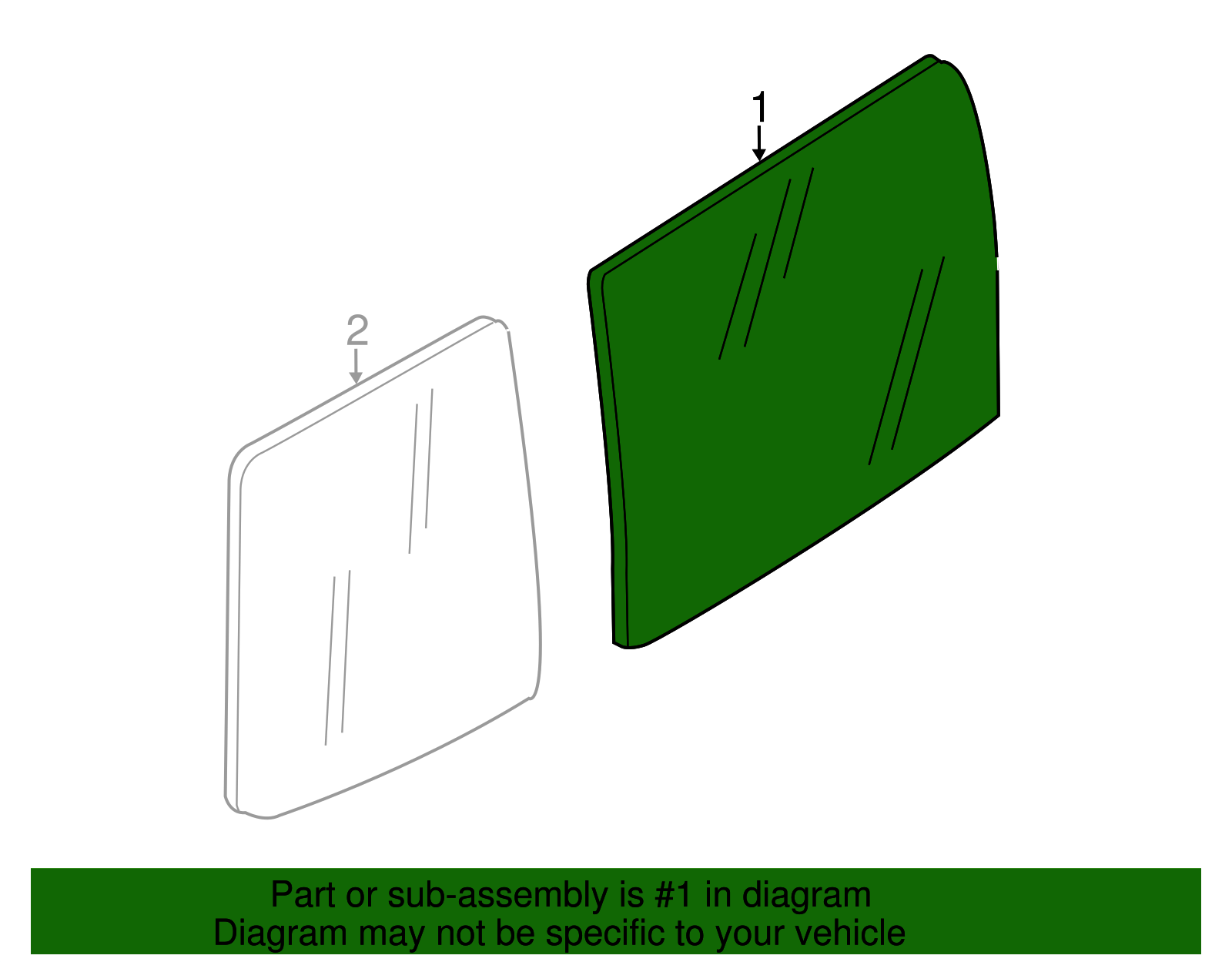 2013-2021 Nissan NV200 Door Glass 90300-3LM2D | Temecula Nissan Parts