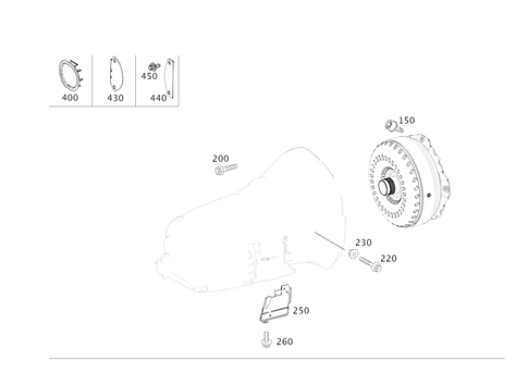 Detachable Transmission Parts, Oil Filler Pipe for 2018 Mercedes-Benz ...