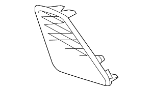 53142-30070 - Outer Grille - 2013-2015 Lexus | My L Parts