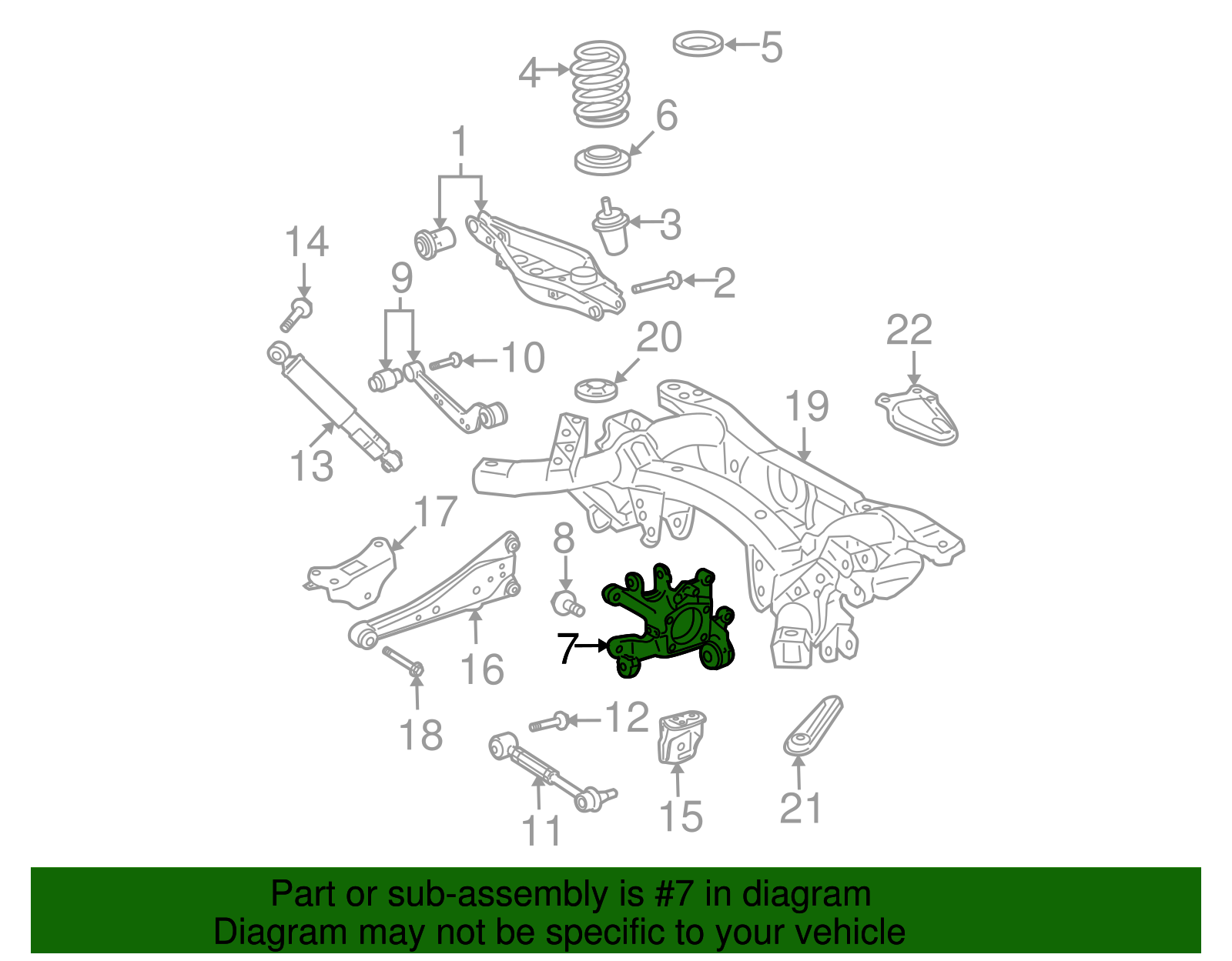 42304-0R020 - 2006-2018 Toyota RAV4 - Suspension Knuckle | Sparks Parts