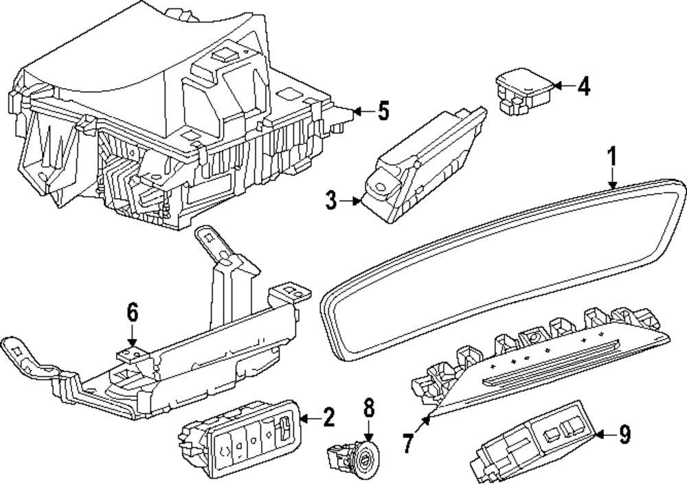 2024-2025 GM Start Button 13547347 | GM Parts Center