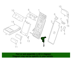 52207399317 - 2018-2023 BMW Pivot Assembly (52-20-7-399-317) | BMW of ...
