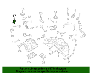 2003-2006 Infiniti G35 Fuel Pressure Regulator 22670-8H300 | OEM Parts ...