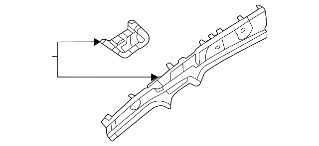 DGH9-70-050 - Roof Rail - 2020-2021 Mazda CX-30 | MazdaSwag