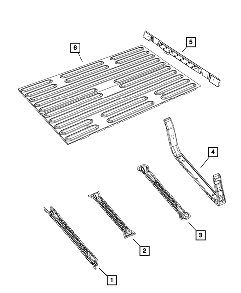 Pick-up Box and Fuel Filler Door for 2019 Ram 1500 | Mopar Factory Parts