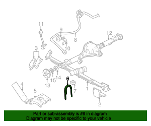 E4TZ-5705-B - U-Bolt 1991-2005 Ford | AutoNation Parts