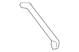 166-620-06-85 - Lower Impact Bar Brace 2012-2019 Mercedes-Benz ...