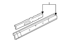1999-2005 GM Panel Rkr Inr 22615496 | TascaParts.com