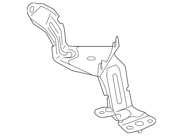 NA1J-43-310 - ABS Control Unit Bracket - 2016-2023 Mazda MX-5 Miata ...