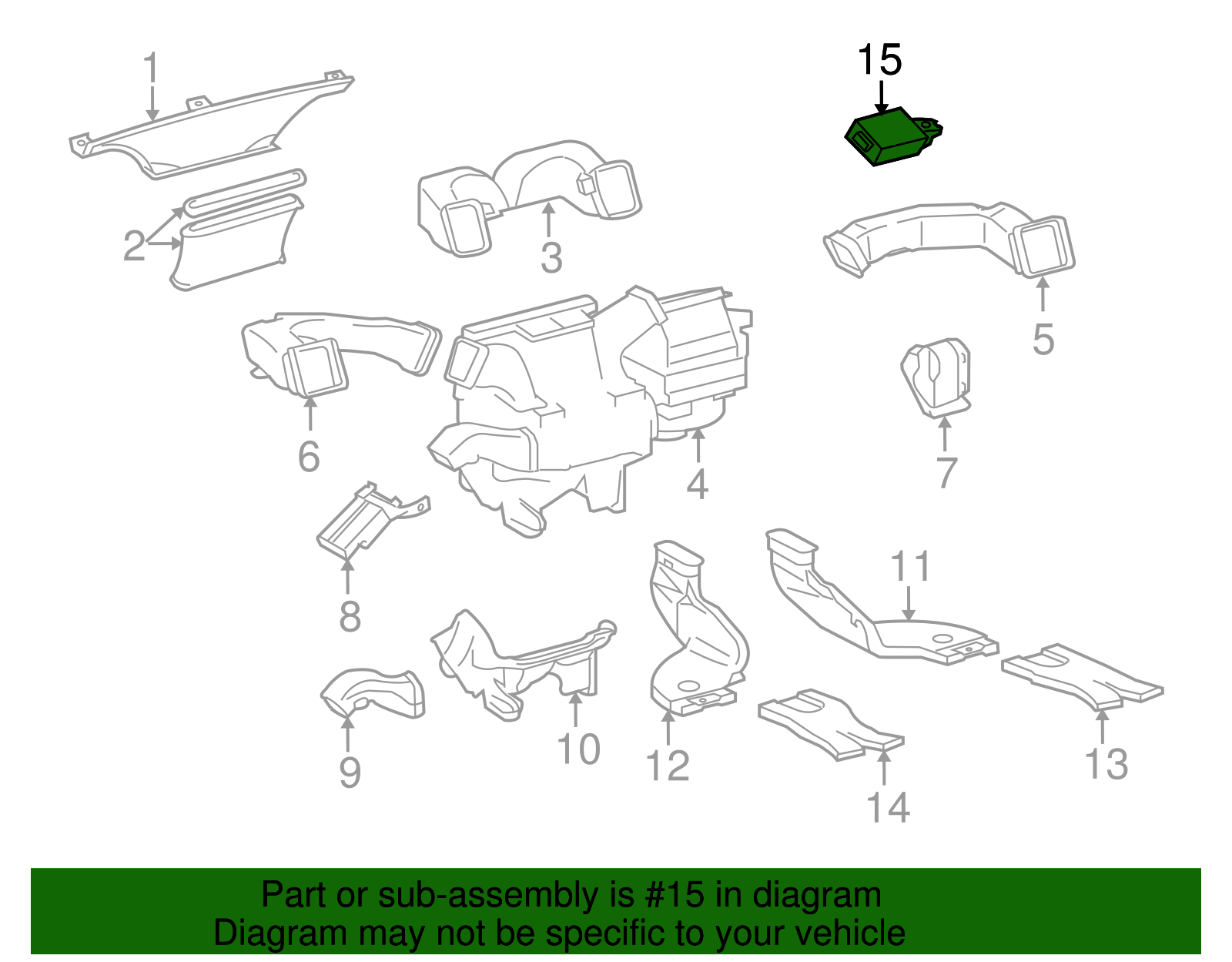 2014-2015 Toyota Tacoma Amplifier Assembly, Air Conditioner 88650-04051 ...